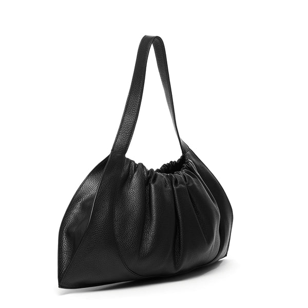 Ana Tote Large Pebble Black | Handbags | behno New York